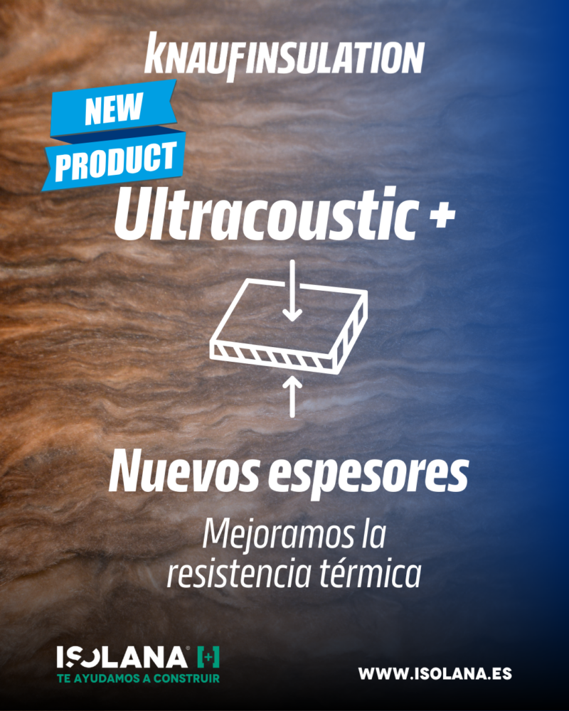 Ultracoustic + de Knauf Insulation: el aislamiento que combina confort ...